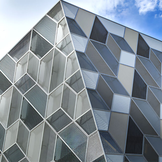 Expanded Metal Mesh Panel METALLURA - QKDEM - Crafta Forms