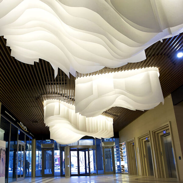 Modern Paper Ceiling TEXTURA - MPC - Crafta Forms