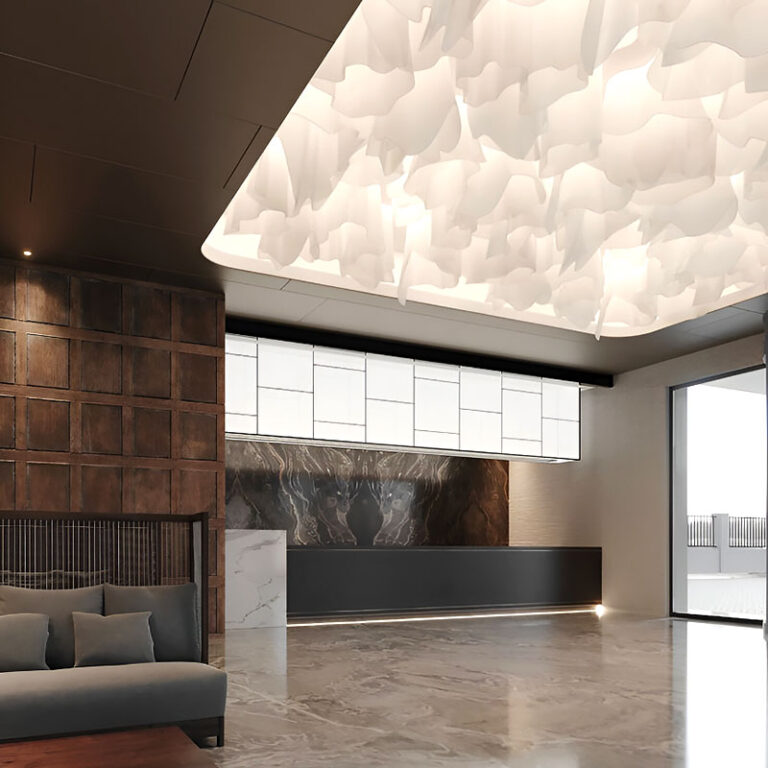Modern Paper Ceiling TEXTURA - MPC - Crafta Forms