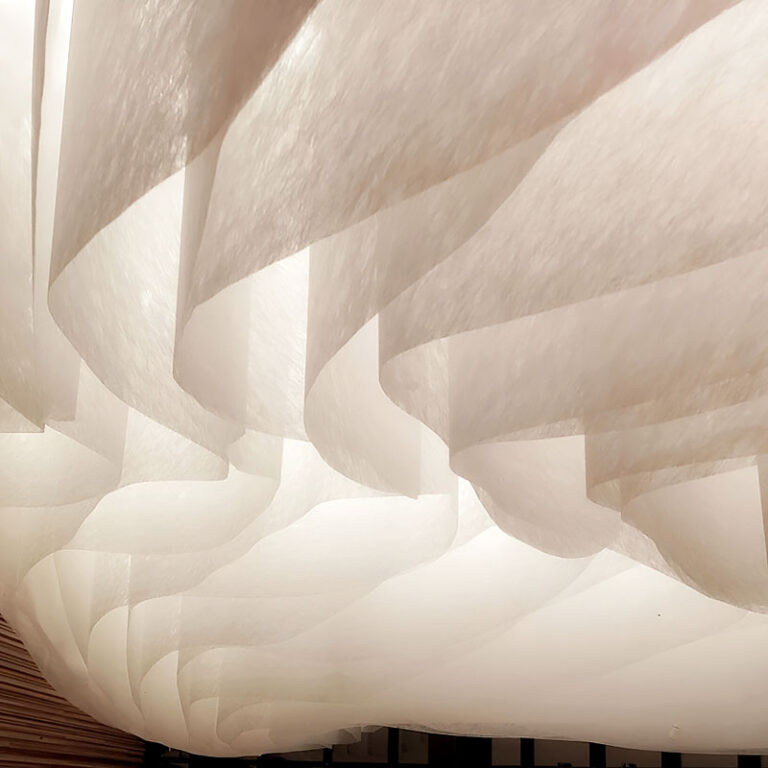 Modern Paper Ceiling TEXTURA - MPC - Crafta Forms