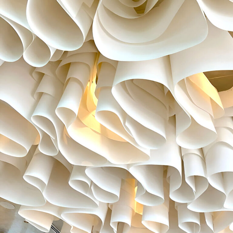 Modern Paper Ceiling TEXTURA - MPC - Crafta Forms