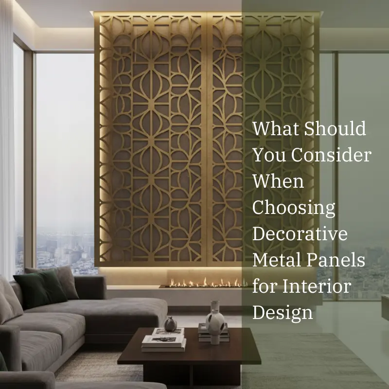 Decorative Metal Panels for Interior Spaces Explained