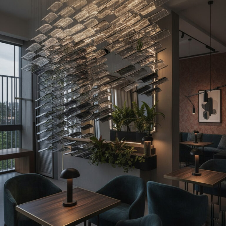 Curved Textured Glass Block ORNVITRUM - YZ0CTGB - Crafta Forms
