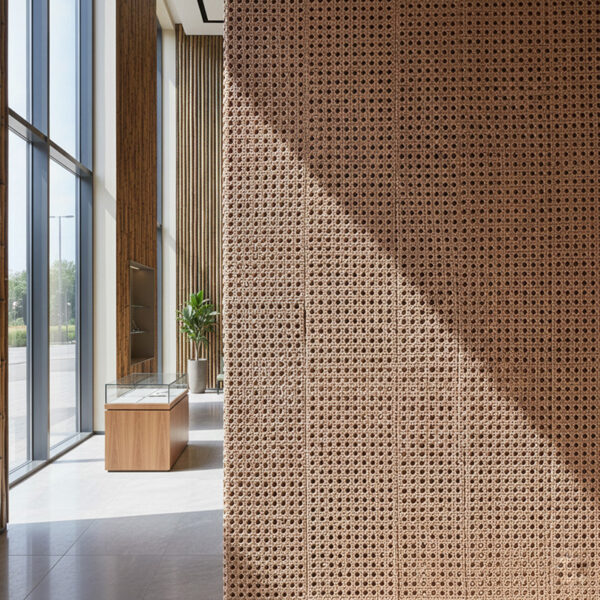Synthetic Rattan Cane Panel RATTANA - P5FC - Crafta Forms