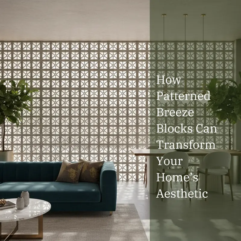 Patterned Breeze Block for Modern Home Design