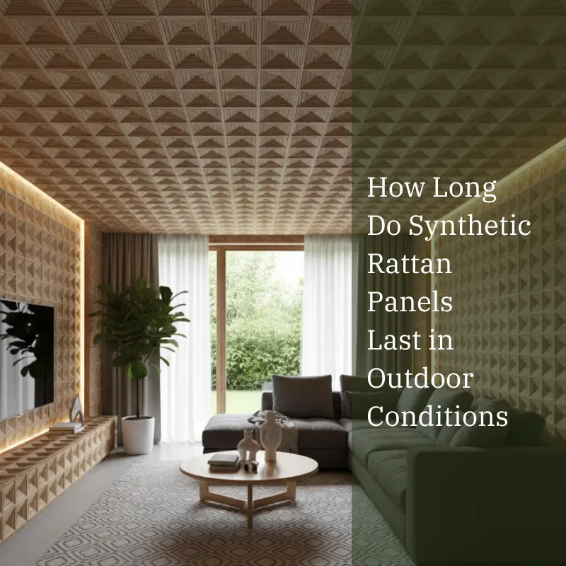 Synthetic Rattan Panels: Outdoor Lifespan & Durability Guide
