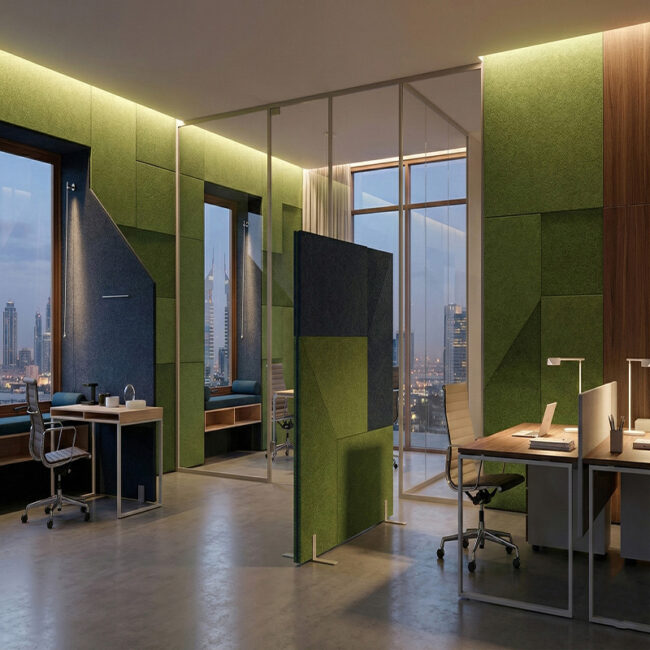 Modern Decorative Acoustic Panels ACUFORMS - CFMHLAP