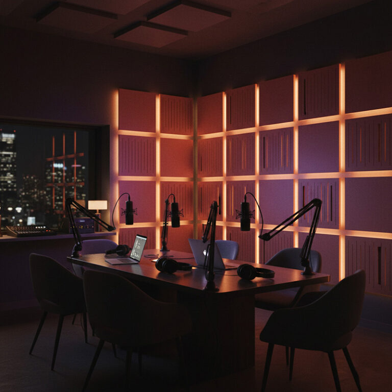 Patterned Acoustic Wall Panels ACUFORMS - CFMHLDC - Crafta Forms