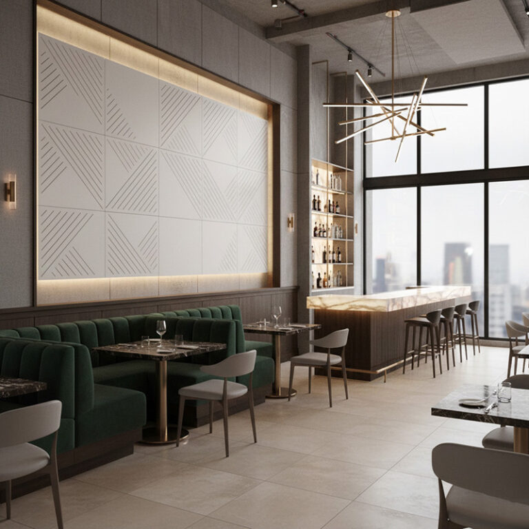 Patterned Acoustic Wall Panels ACUFORMS - CFMHLDC - Crafta Forms
