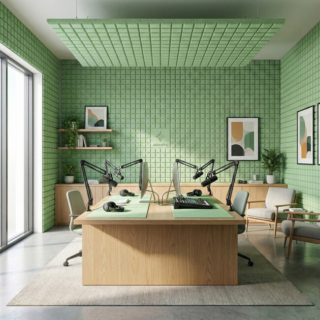 ACUFORMS - CFMHLVS7 Square Grooved Acoustic Panel - Crafta Forms