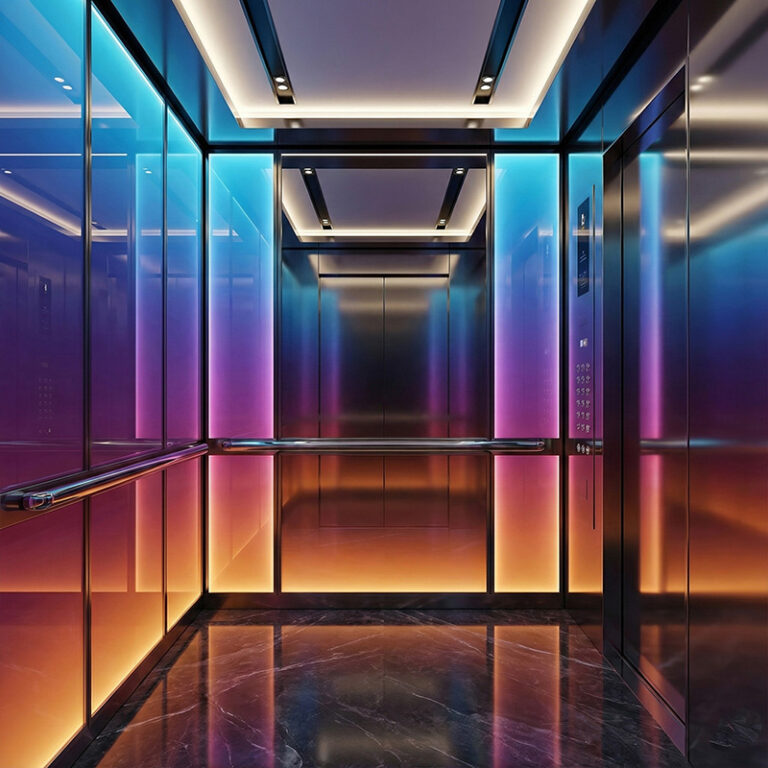 Custom Gradient Glass Panels GLASMETRA- CF0CGGP - Crafta Forms