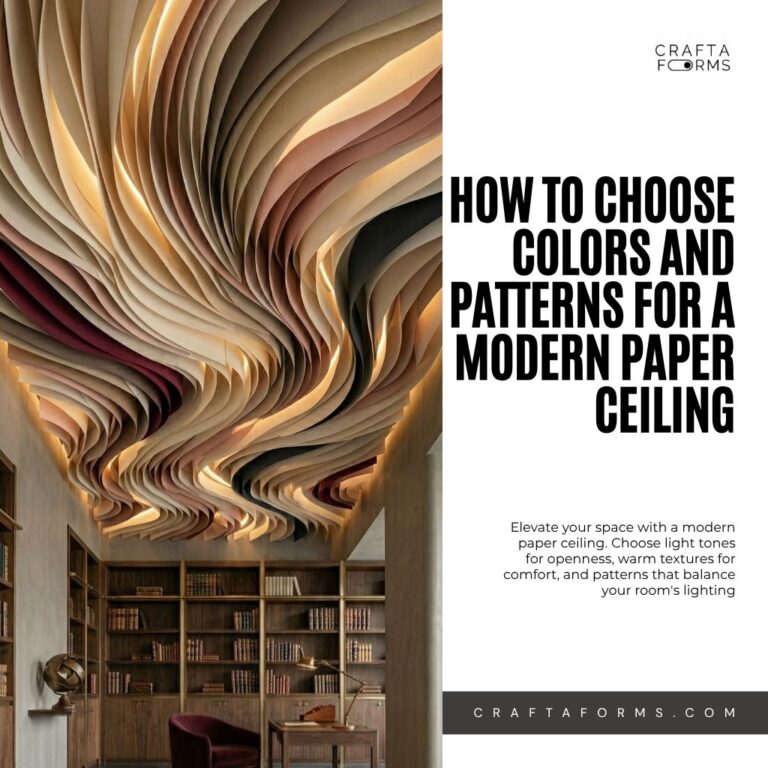 Paper Ceiling Design Ideas for Every Home