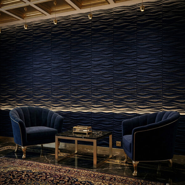 3D Water Flow Acoustic Panels ACUFORMS -CFMH3DW5 - Crafta Forms
