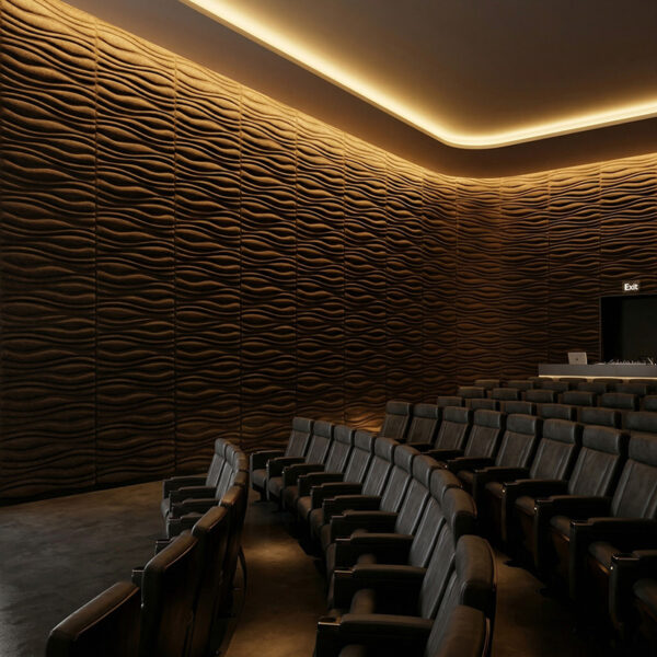 3D Water Flow Acoustic Panels ACUFORMS -CFMH3DW5 - Crafta Forms