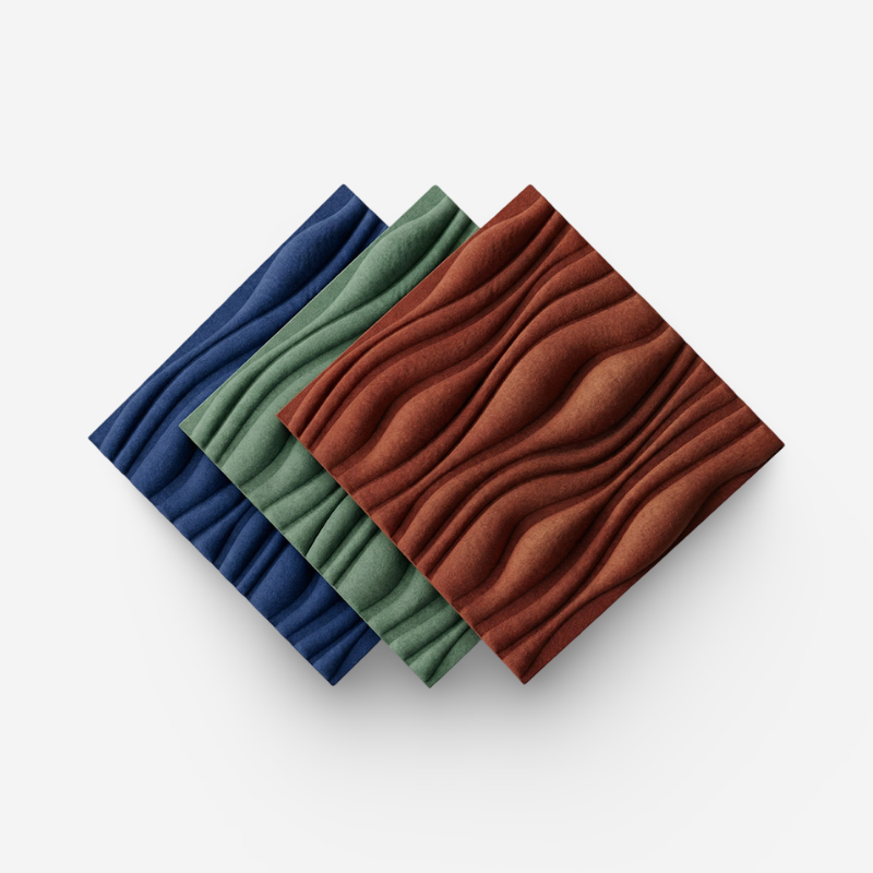 3D Water Flow Acoustic Panels ACUFORMS -CFMH3DW5 - Crafta Forms