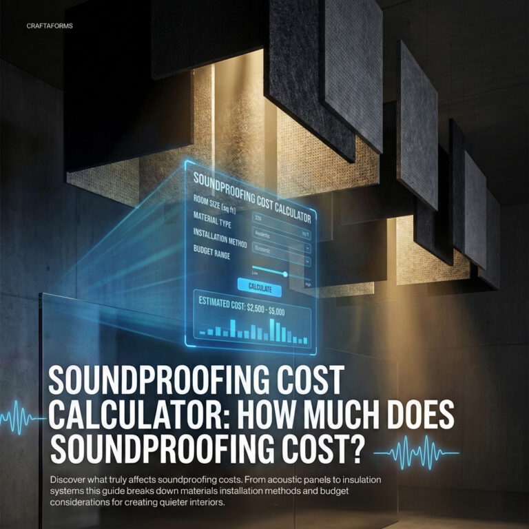Soundproofing Cost Calculator: How Much Does Soundproofing Cost?