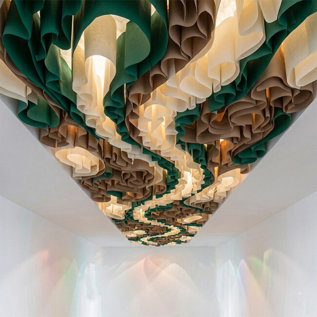 Modern Paper Ceiling TEXTURA - MPC - Crafta Forms