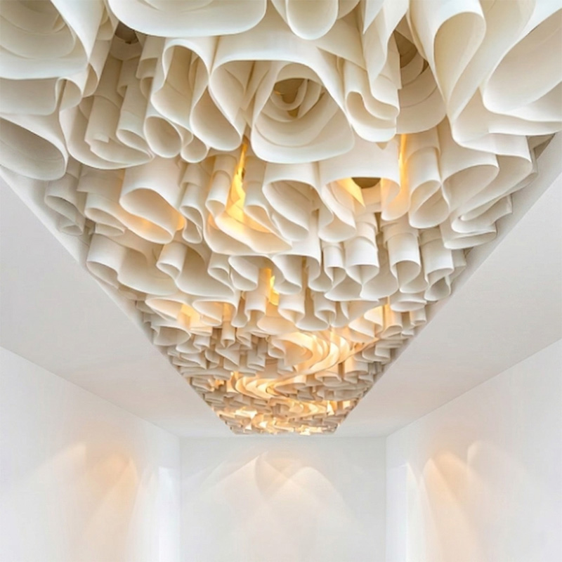 Modern Paper Ceiling TEXTURA - MPC - Crafta Forms